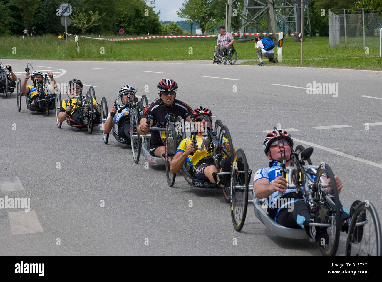 Handicap Bicycle Event Stock Photo - Alamy
