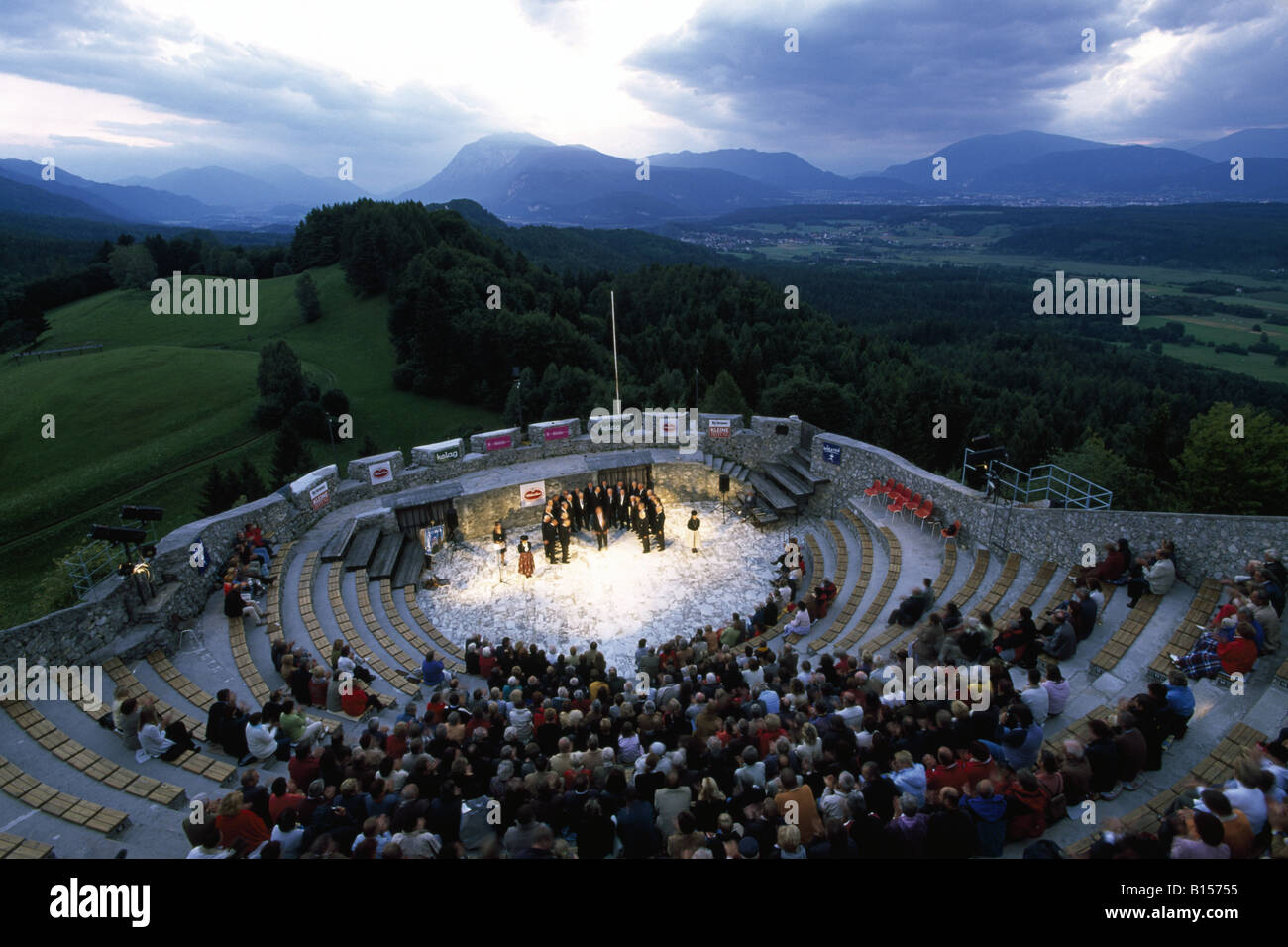 Concert at Finkenstein Castle Villach Carinthia Austria Stock Photo - Alamy