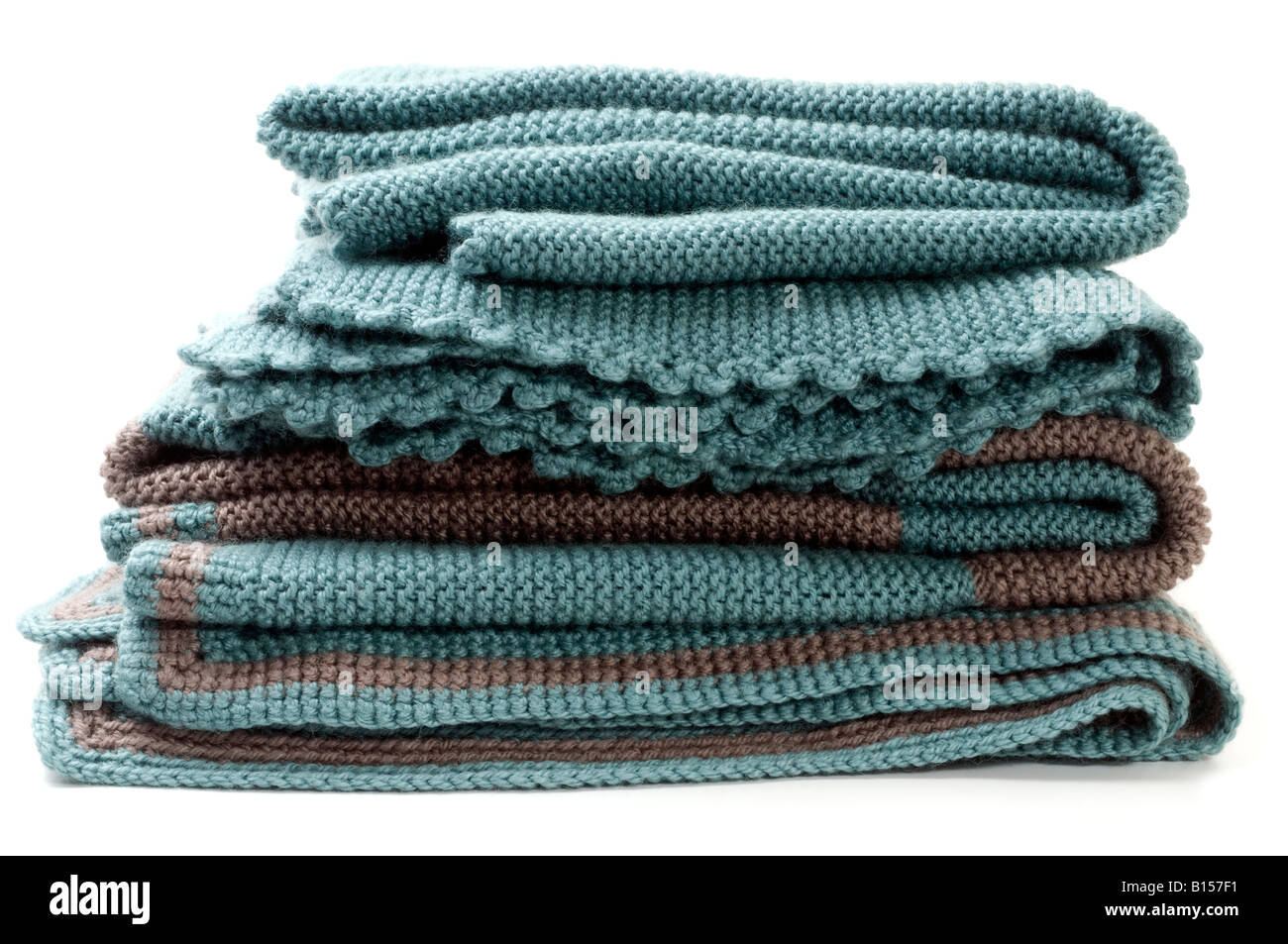 Throw blankets Cut Out Stock Images & Pictures - Alamy