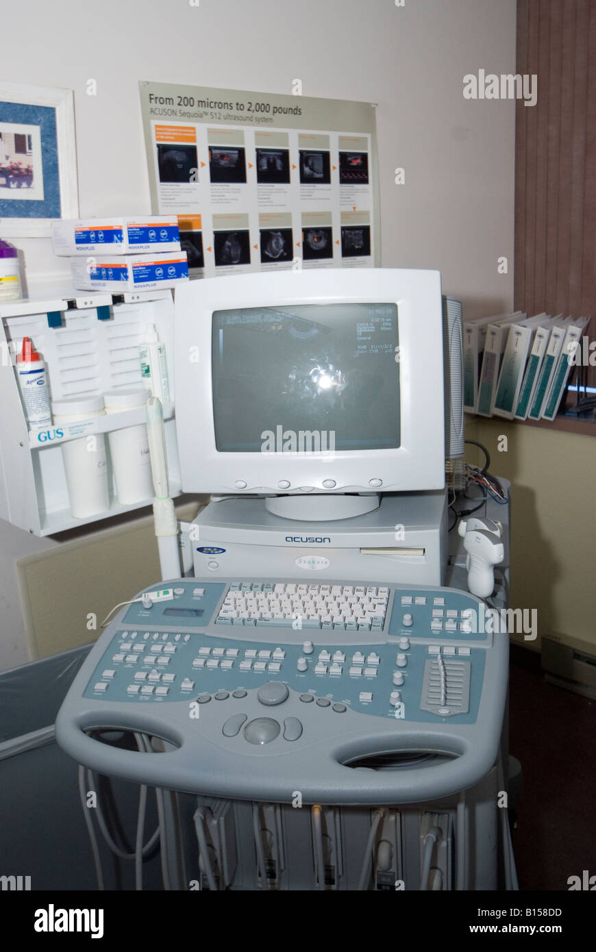 Ultra sound keyboard ultra sound office visit print out printout view ...