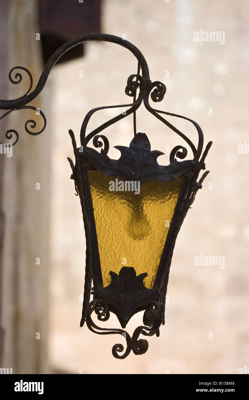 Street Lamp Light Mdina Malta Stock Photo - Alamy