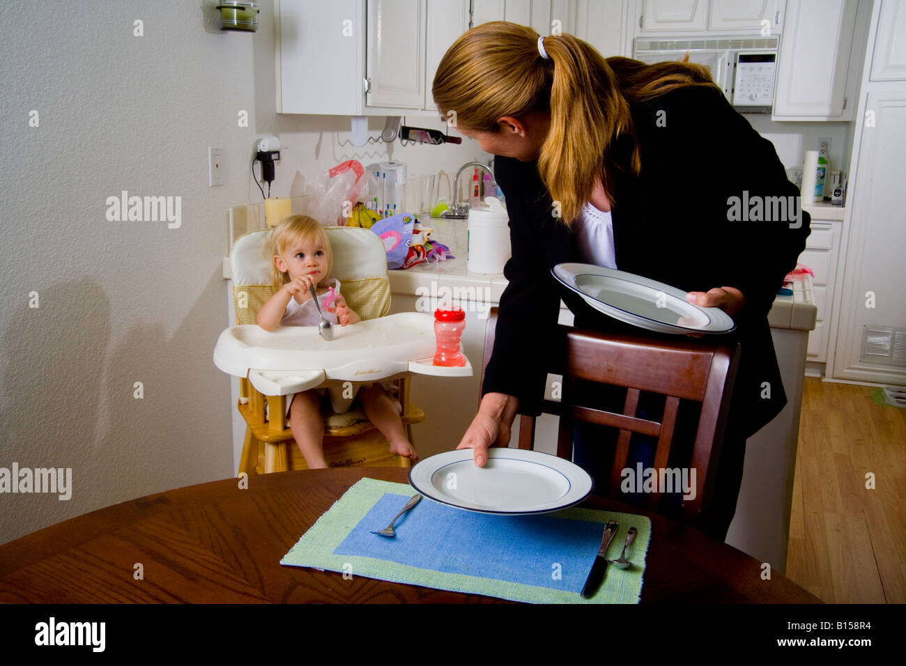 Harried Mother High Resolution Stock Photography and Images - Alamy