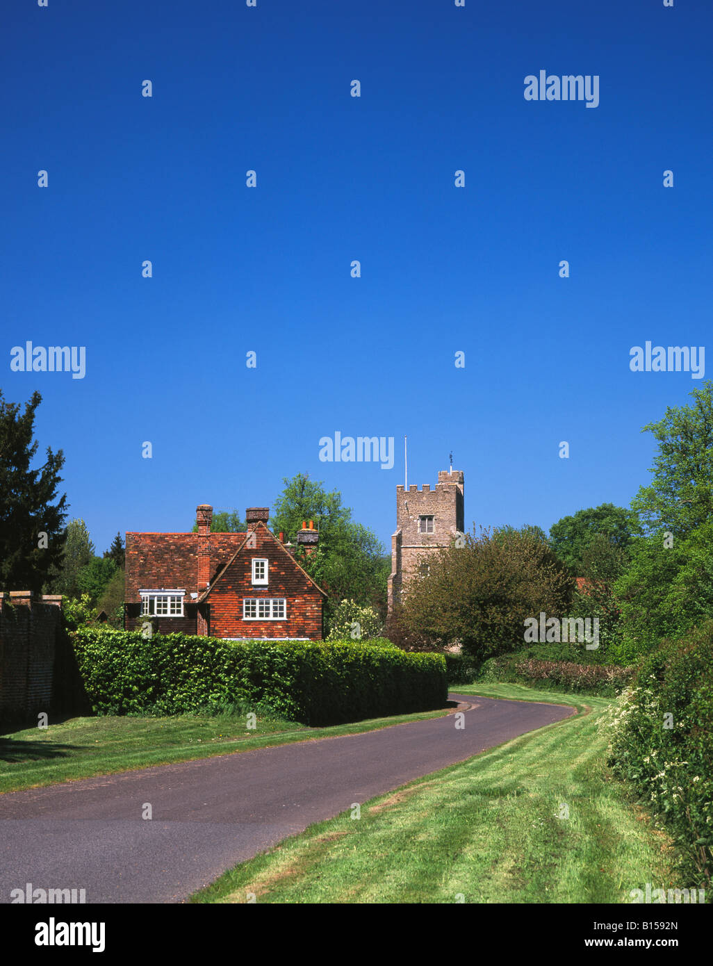 Chevening and St Botolph church Kent England UK Stock Photo - Alamy