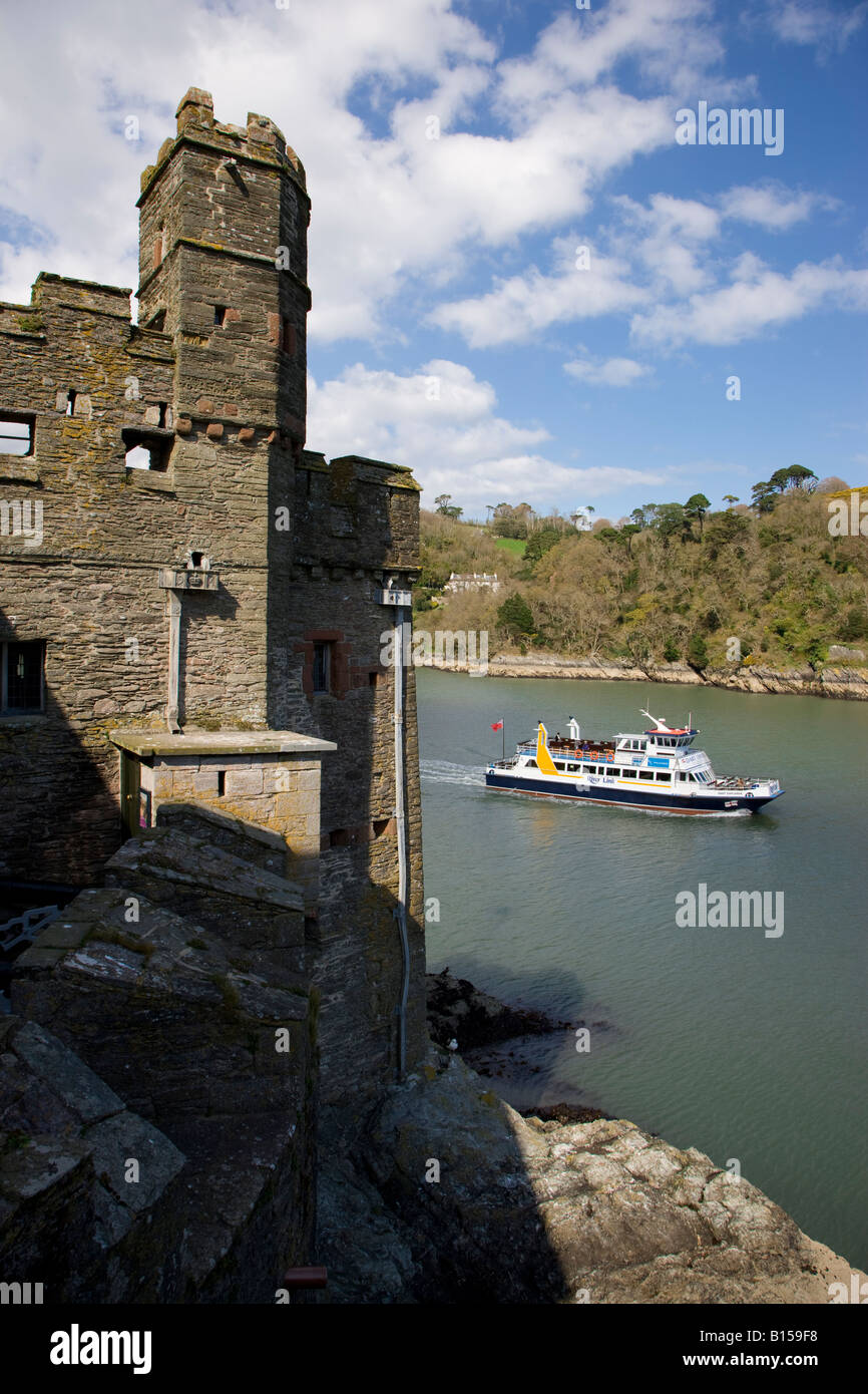 Darmouth Castle on the River Dart South Devon Stock Photo - Alamy