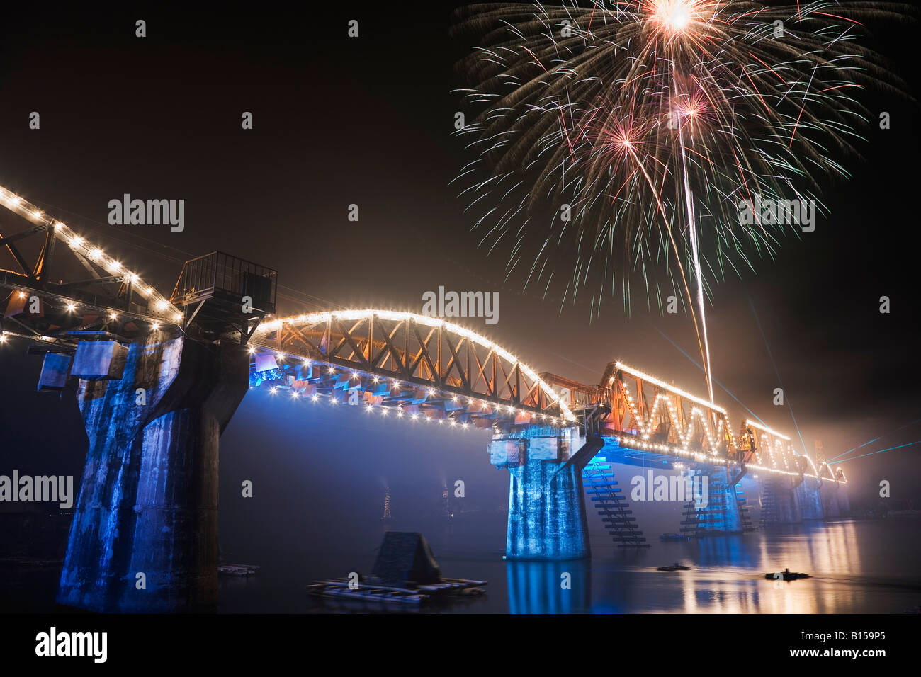Bridge over the River Kwai - Kanchanaburi, Kanchanaburi province ...