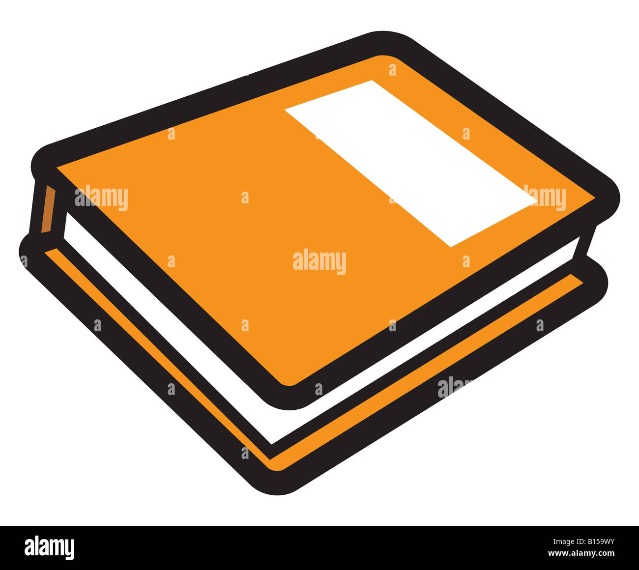 cartoon illustration of a book Stock Photo - Alamy