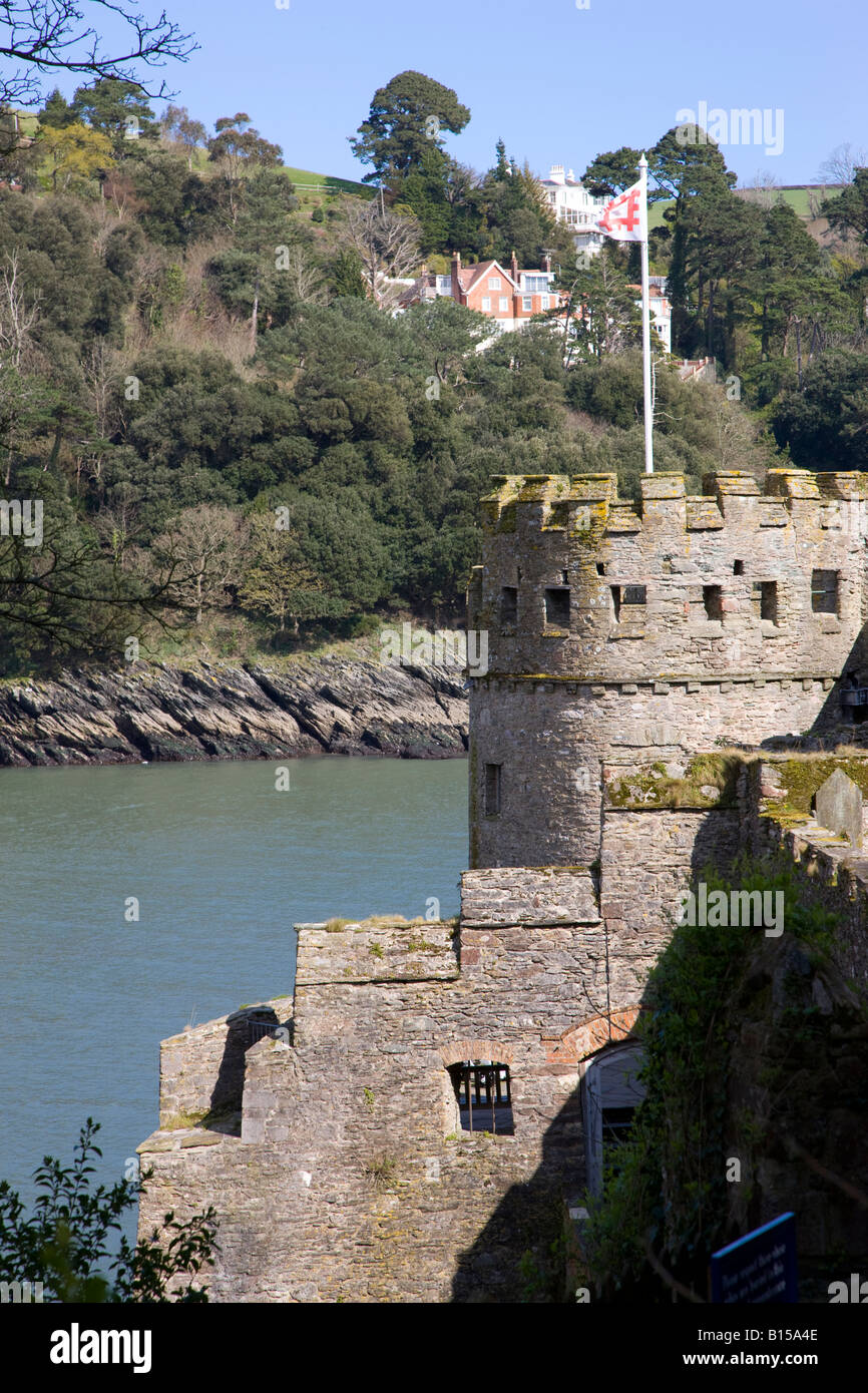 Dartmouth Castle on the River Dart South Devon Stock Photo - Alamy