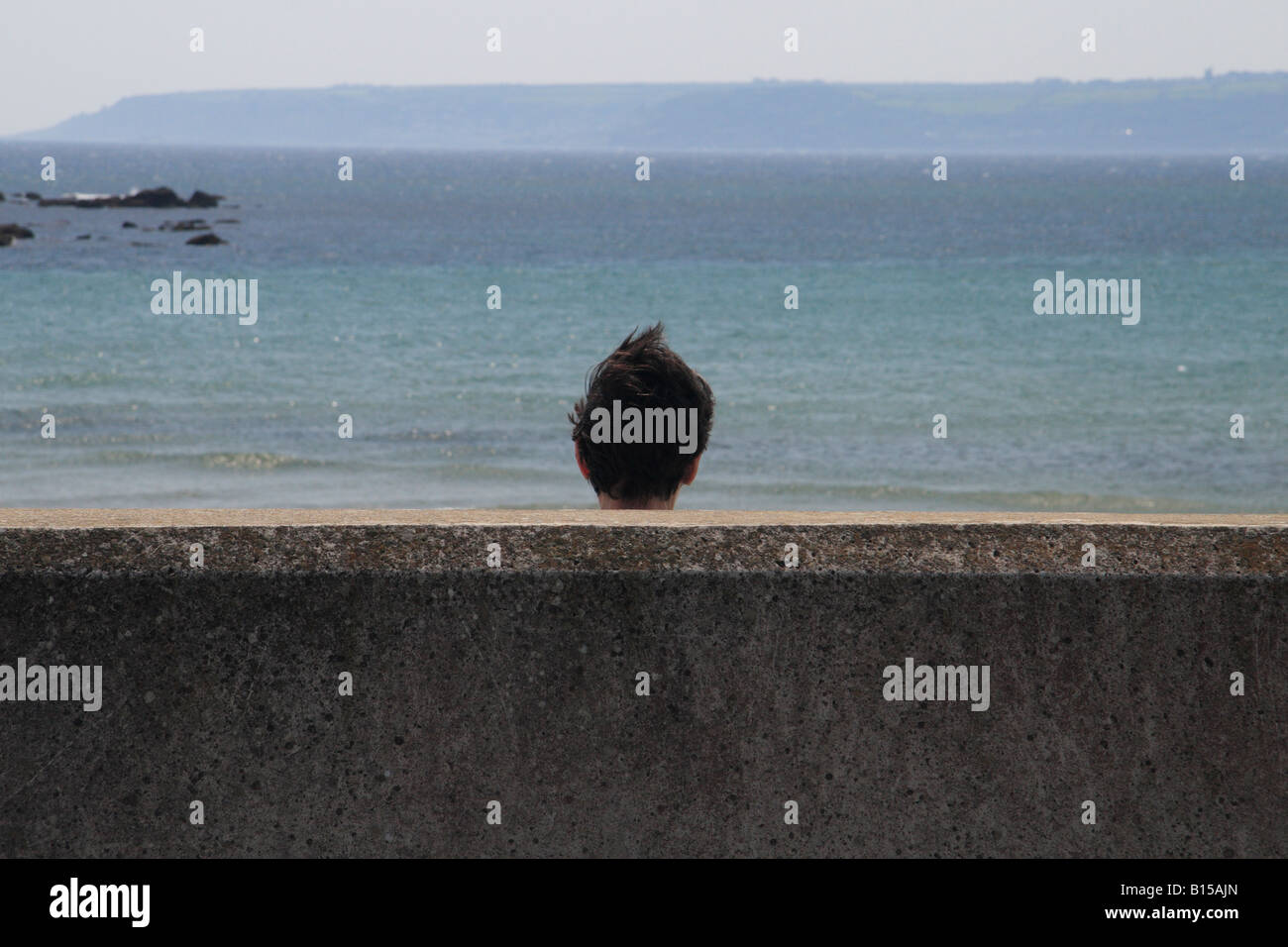 Looking out to sea Stock Photo - Alamy