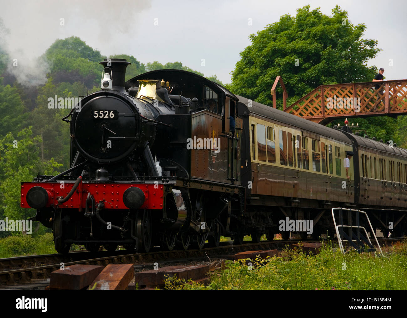 One of the steam engines at South Devon Railway Buckfastleigh Stock ...
