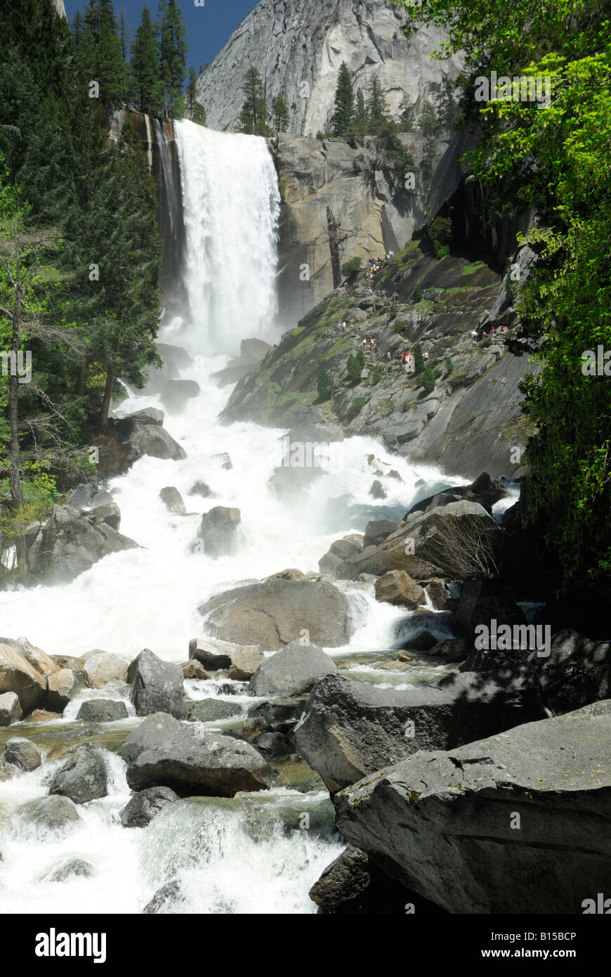 Vernal Falls in Yosemite National Park Stock Photo - Alamy