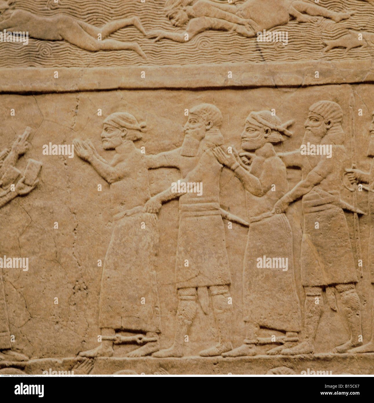 fine arts, ancient world, Assyrians, campaign against the Elamite city ...