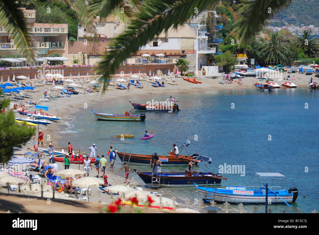Taormina mare hi-res stock photography and images - Alamy
