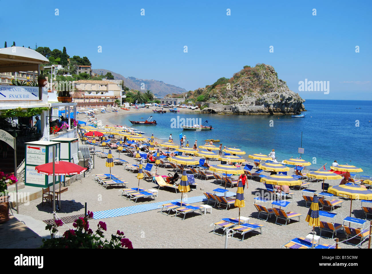 Mazzaro beach hi-res stock photography and images - Alamy