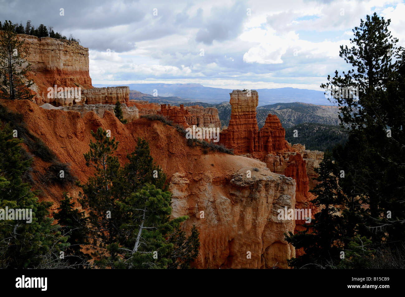 Rock formations in Bryce Canyon National Park Stock Photo - Alamy