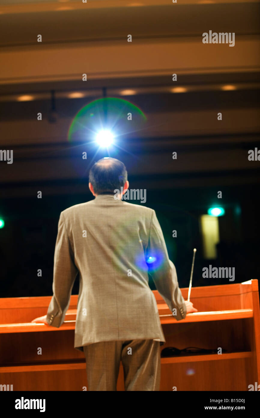 Scene of seminar Stock Photo - Alamy