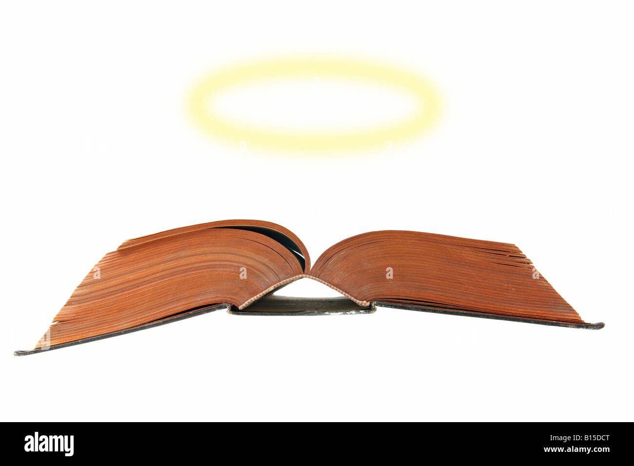 Church with open bible Cut Out Stock Images & Pictures - Alamy