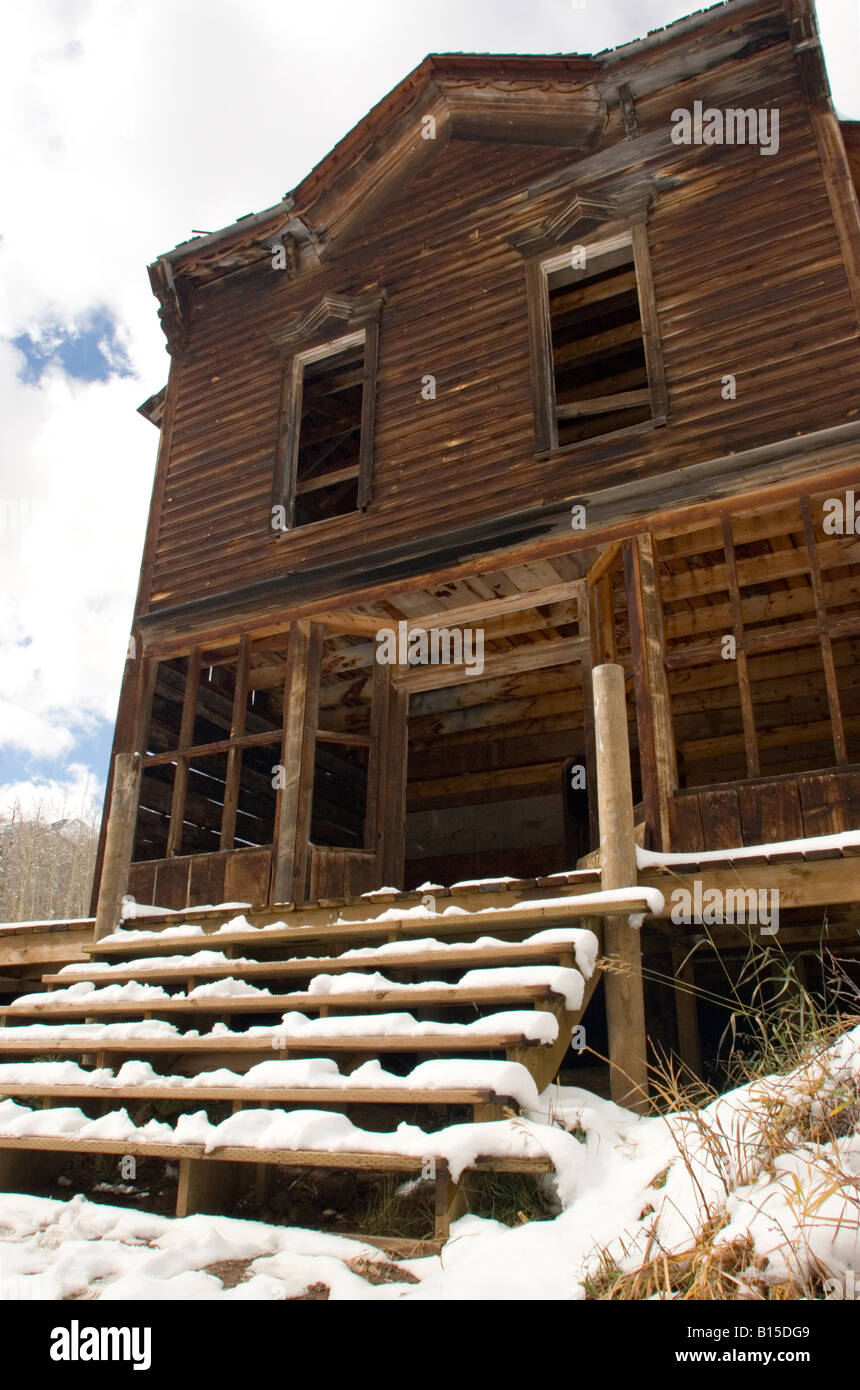 ghost town, Colorado Stock Photo - Alamy