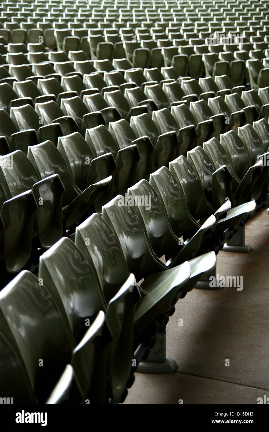Row of Seats, Melbourne, Australia Stock Photo - Alamy