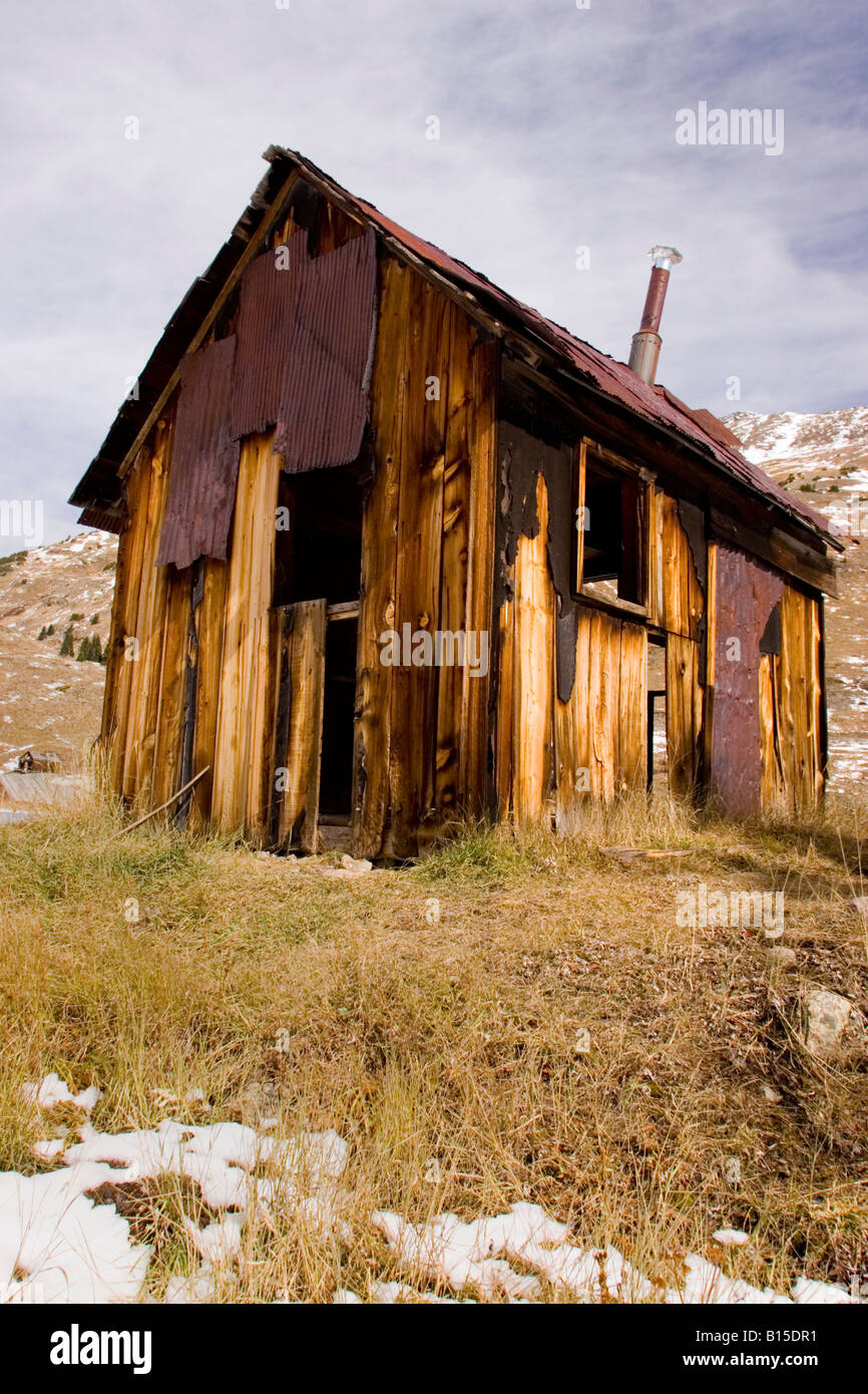 historic building, Animas Forks, Colorado Stock Photo - Alamy