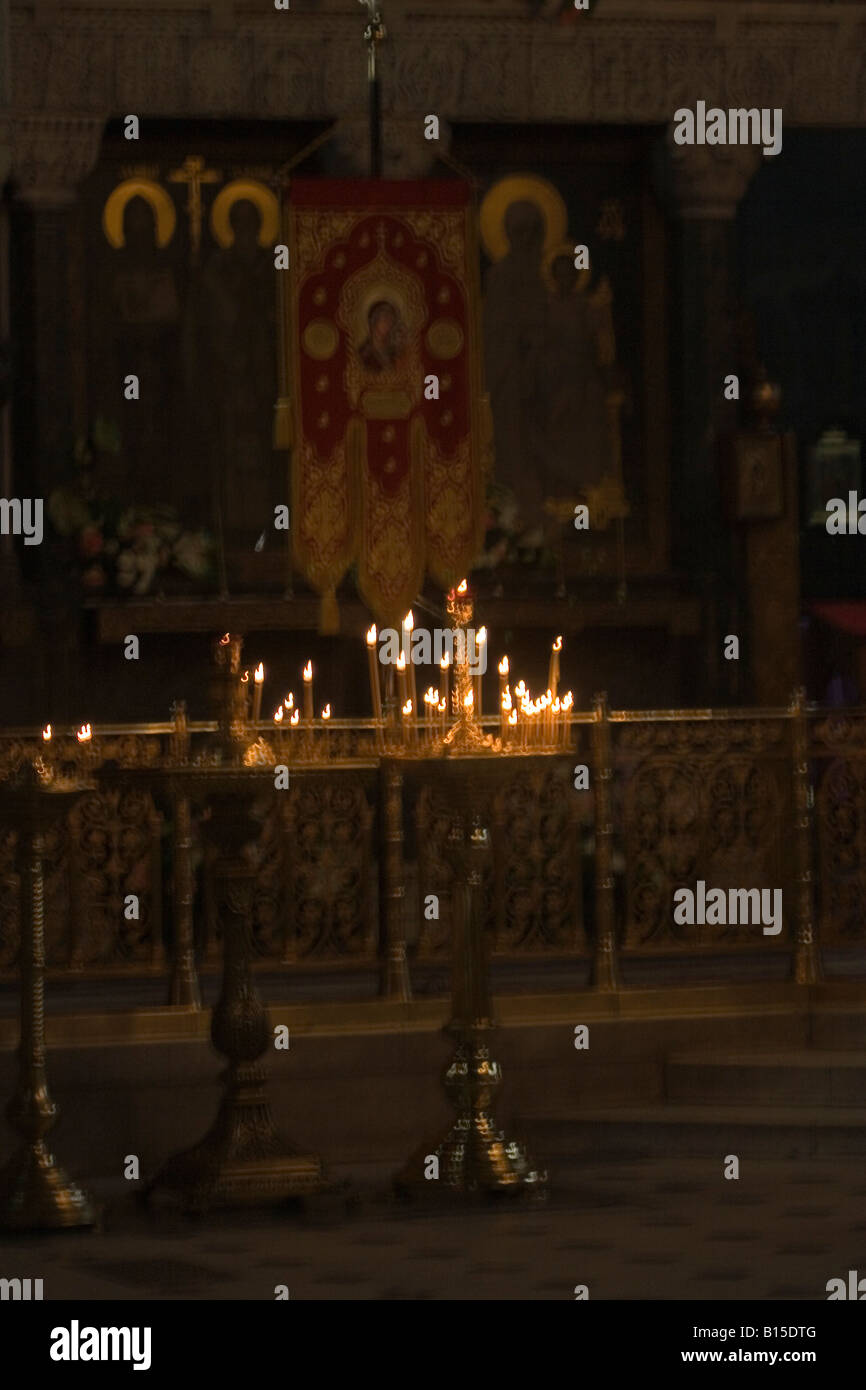 inside a church the service Stock Photo - Alamy