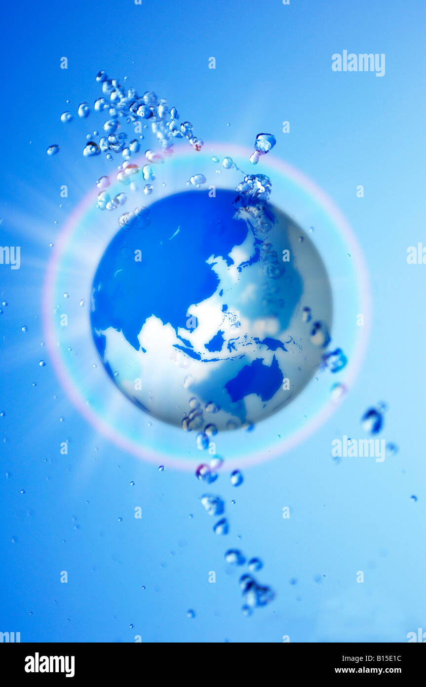 Liquid globe hi-res stock photography and images - Alamy