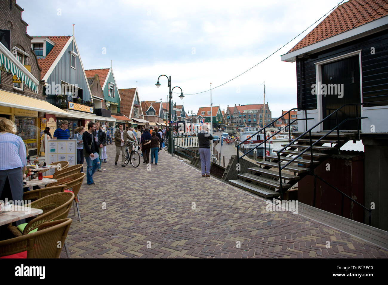 Volendam a coastal town and magnet for tourists Nord Holland ...