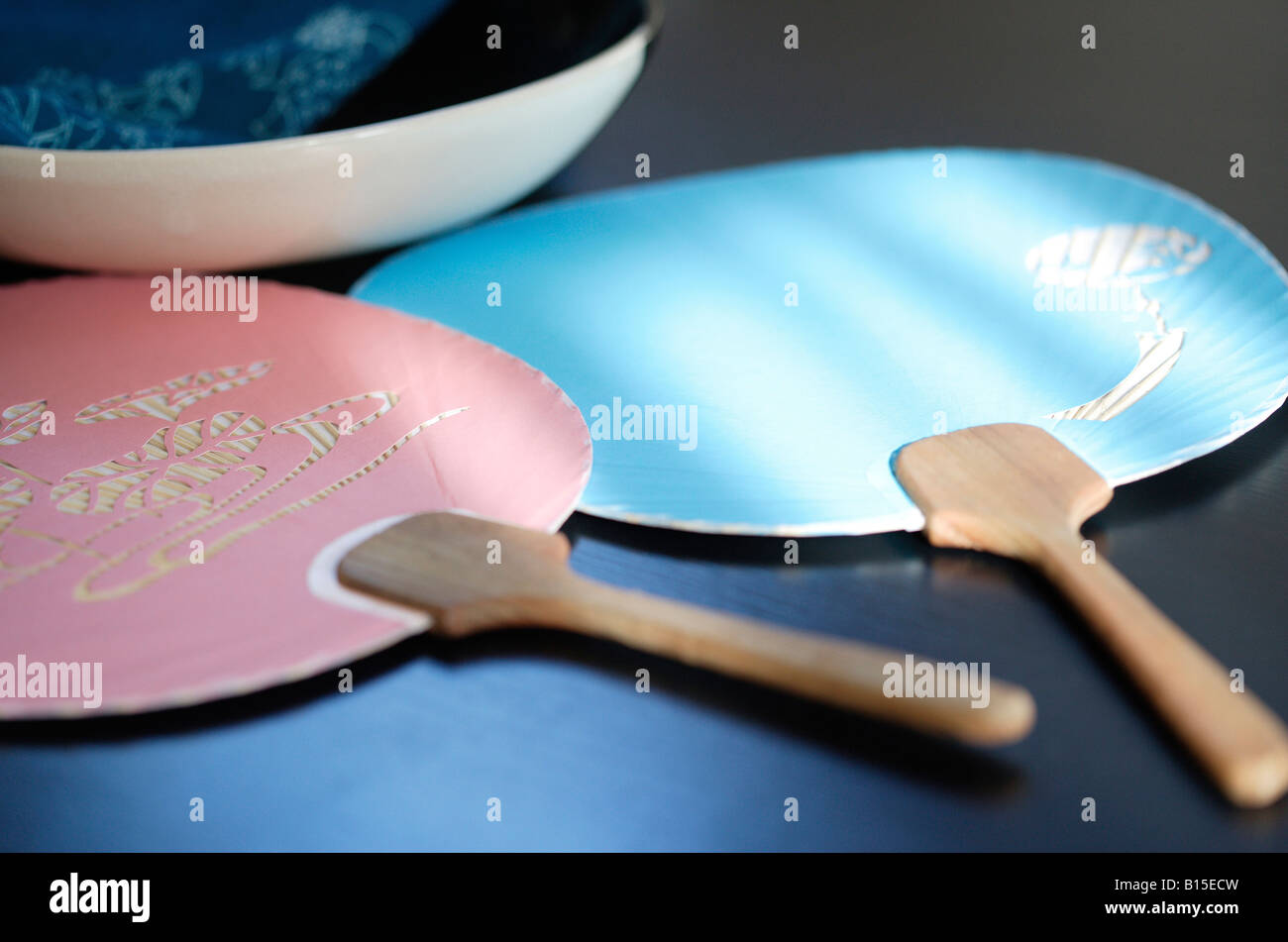 Japanese paper fan hi-res stock photography and images - Alamy