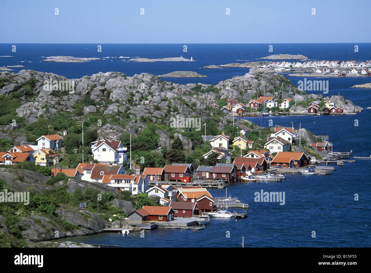 Ronnang on Tjoern Island Bohuslaen Sweden Stock Photo - Alamy