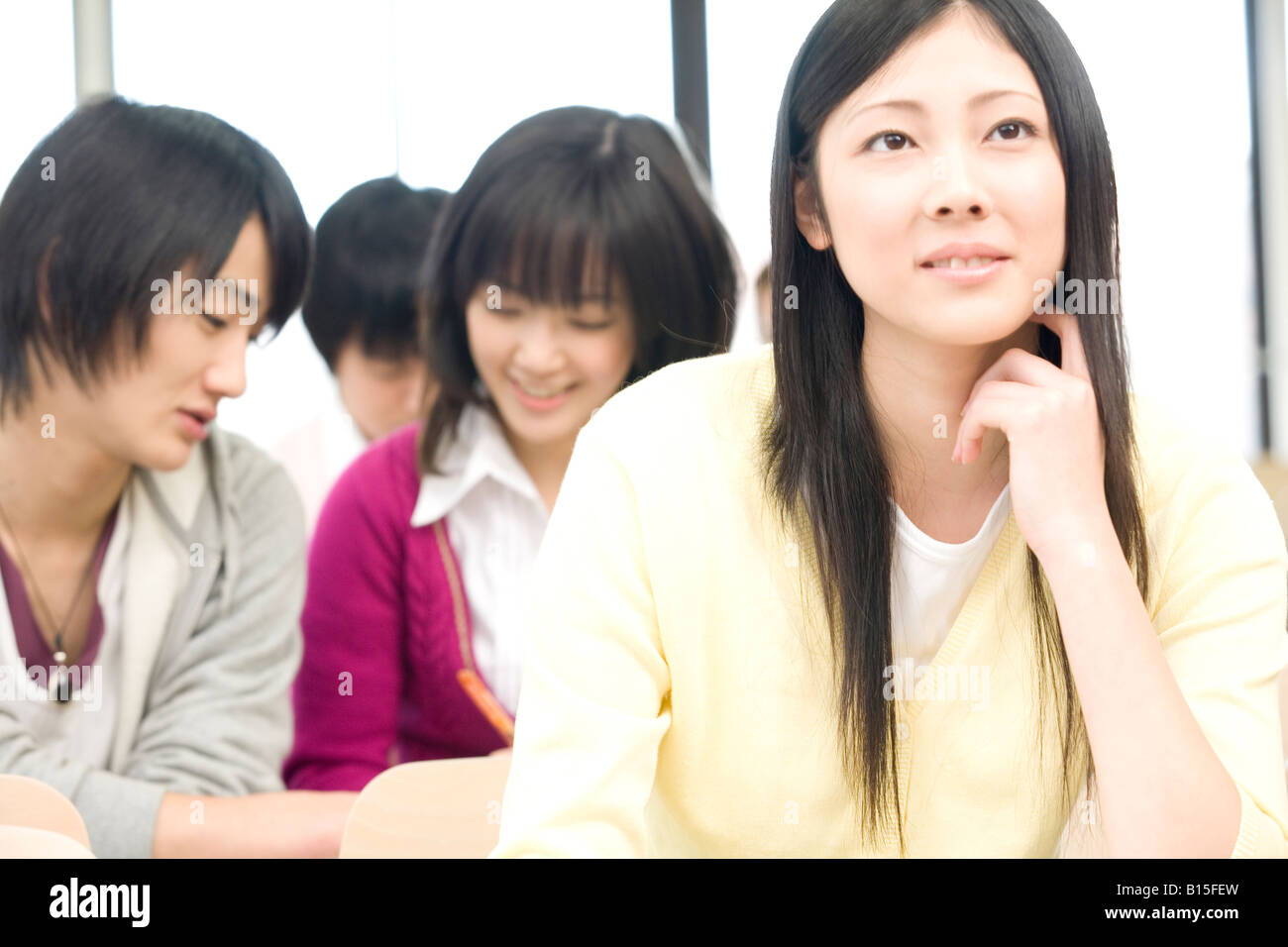 Scene of lecture Stock Photo - Alamy