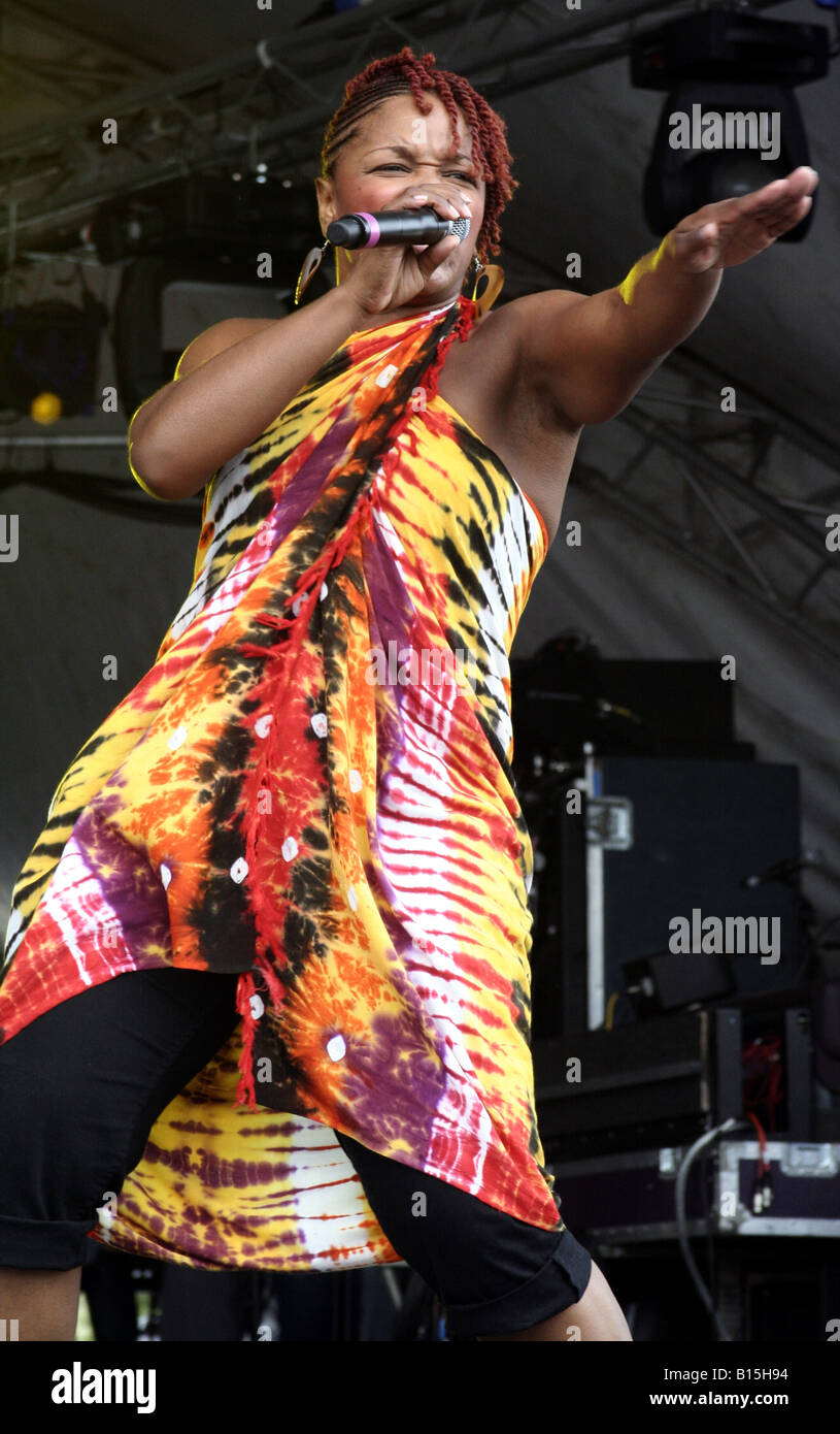 Montsho Eshe of Arrested Development hip hop group, at Big Chill Music ...