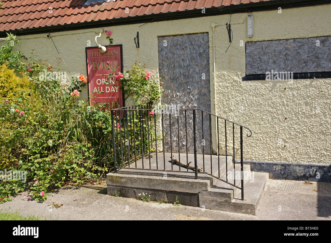 Pub Sign Closed Pub South Gloucestershire England Stock Photo - Alamy