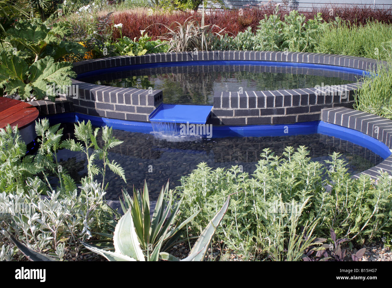 R R show garden by Colm Doyle for Bloom 2008 Phoenix Park Dublin Stock ...