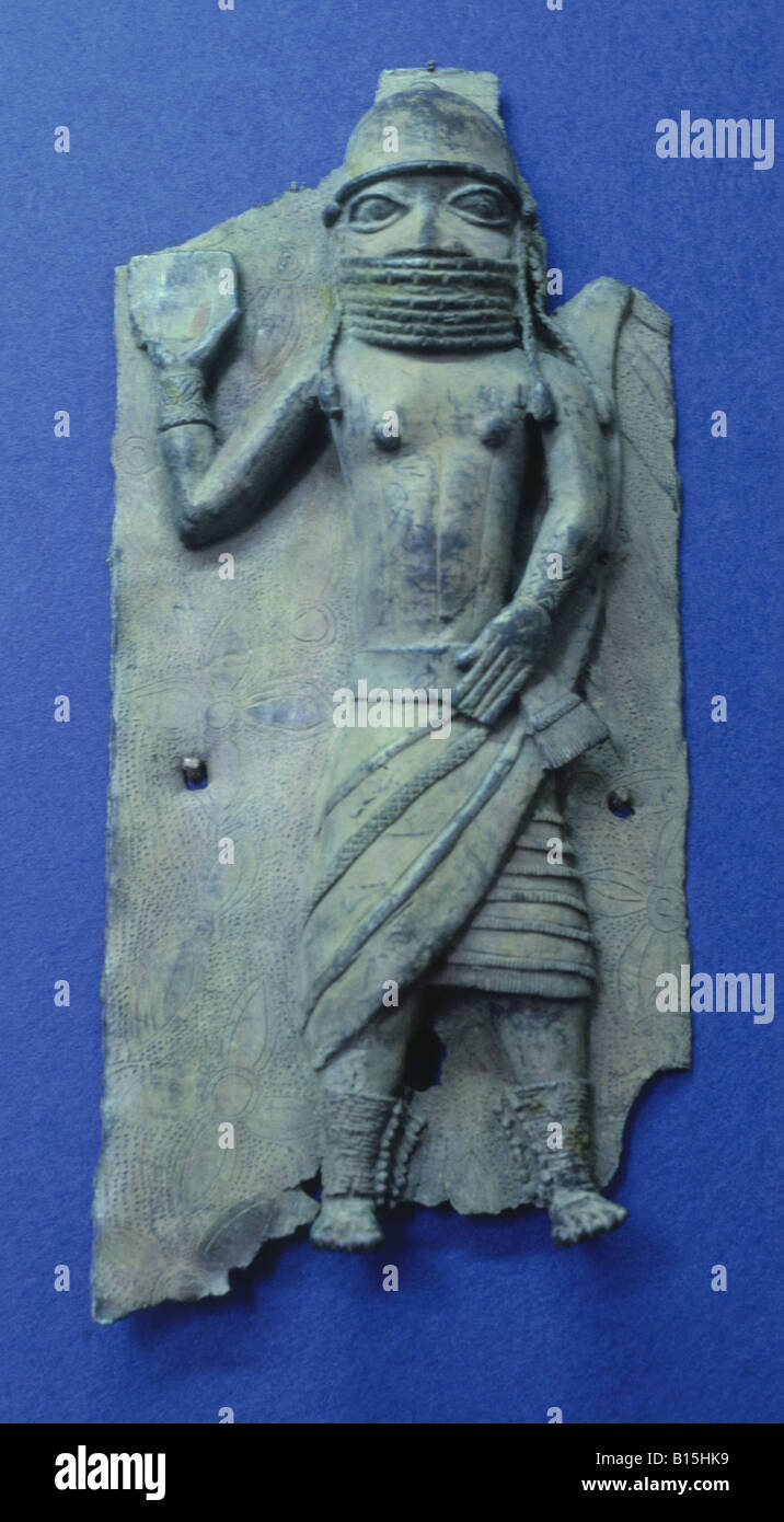 Benin bronze sculpture hi-res stock photography and images - Alamy