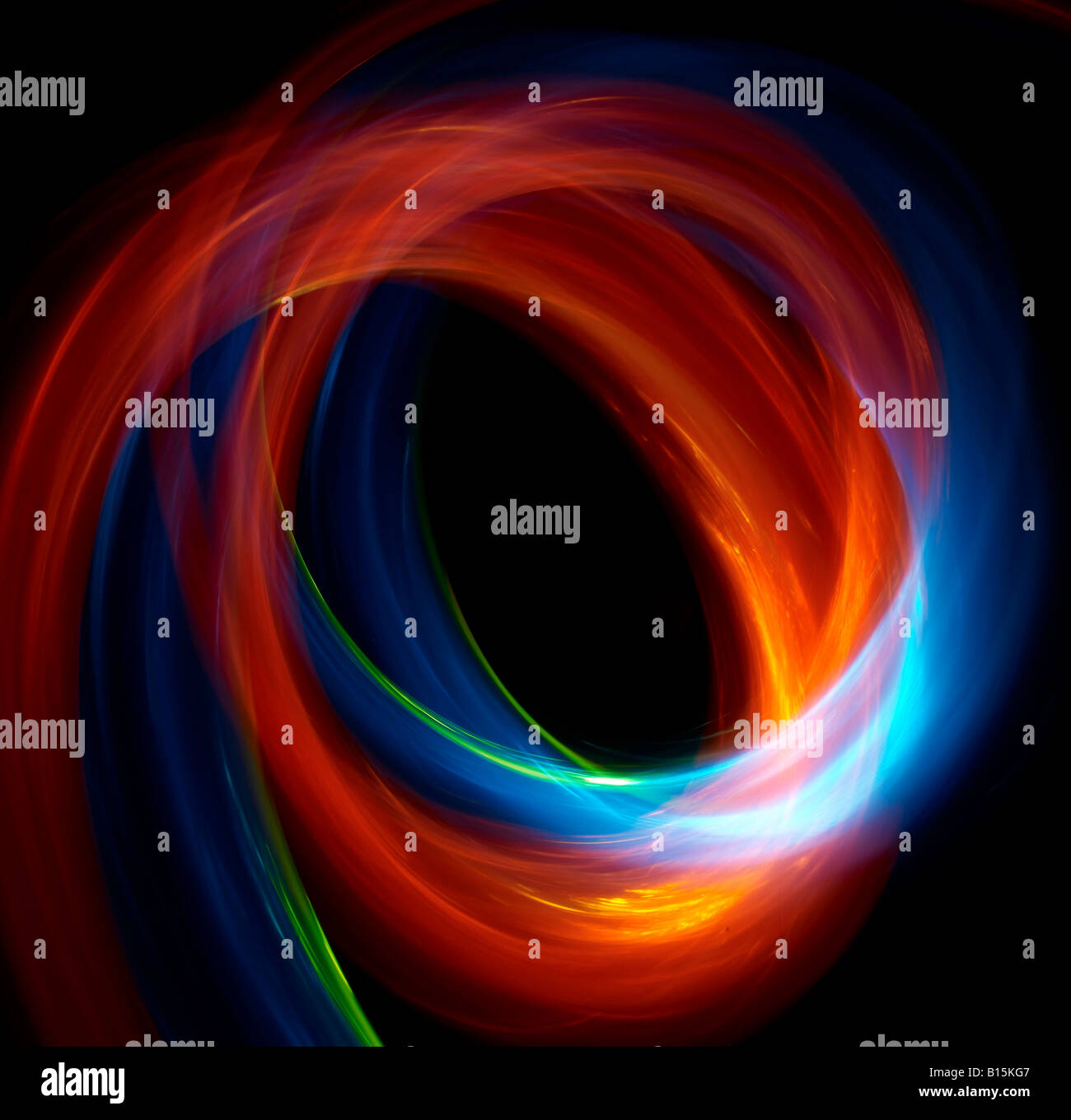 Light streaks against a black background Stock Photo - Alamy