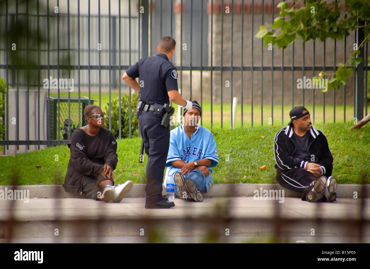 Police question three African Americans stopped on suspicion in Santa ...