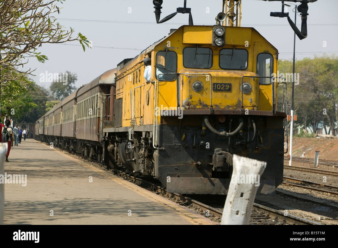 Africa, Afrique, Zimbabwe, railway, train, estation, rail, transport ...