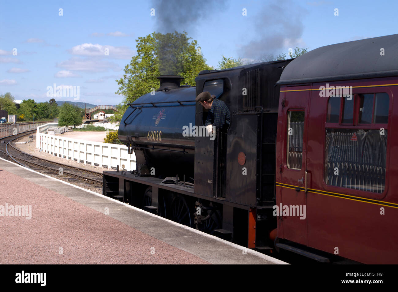 Strathspey steam line hi-res stock photography and images - Alamy