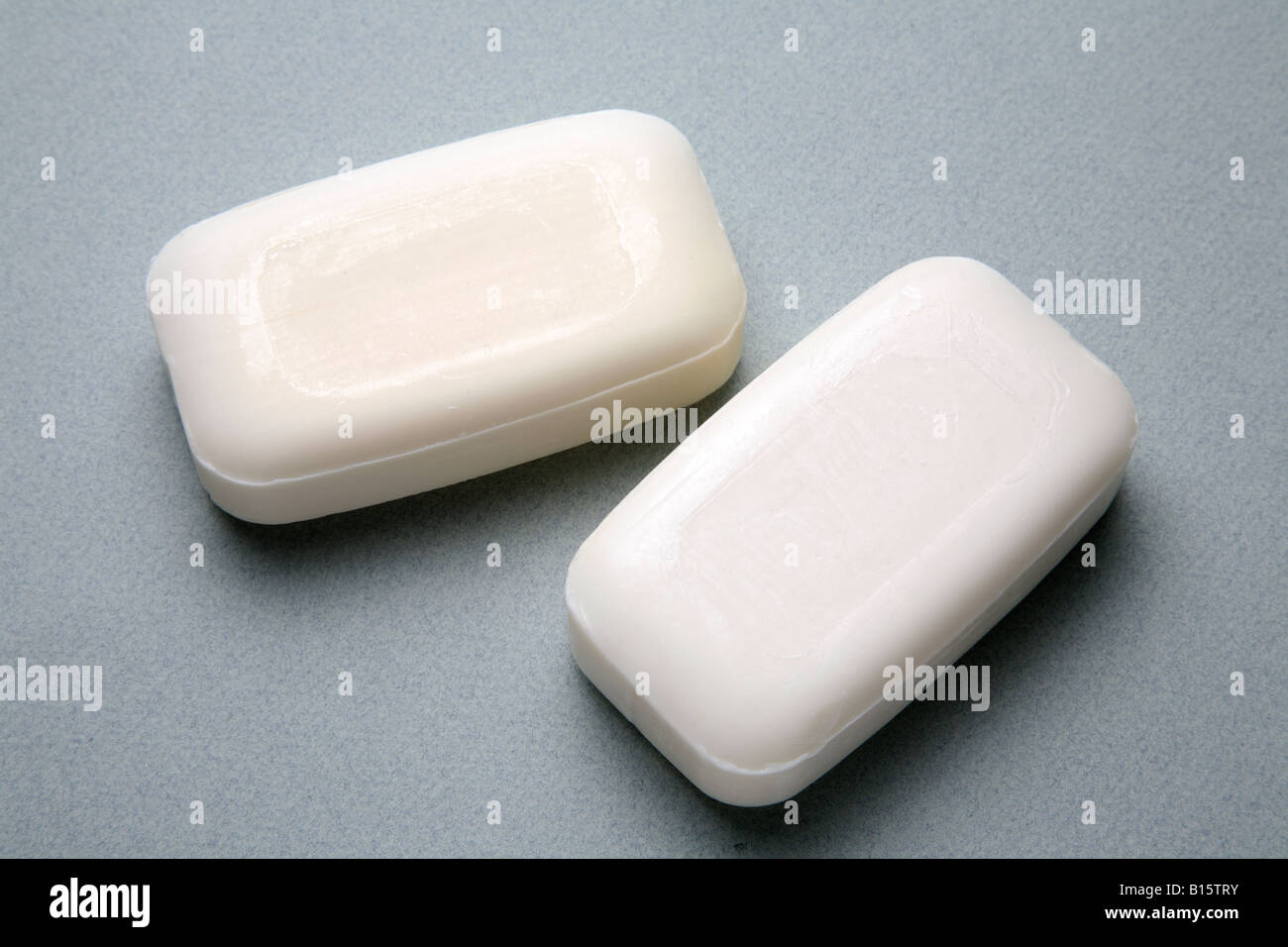 Two bars of soap Stock Photo - Alamy