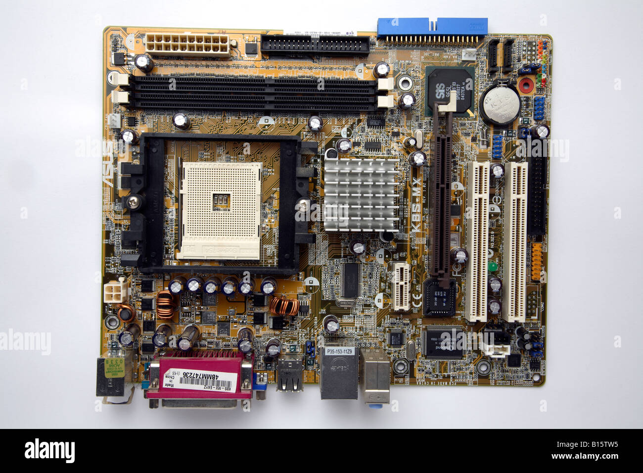 Motherboard of a computer Stock Photo - Alamy