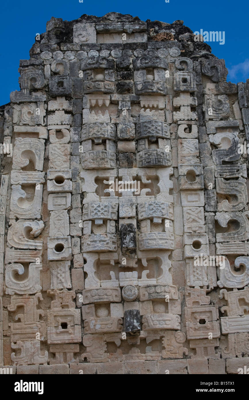 Mayan Temples at Uxmal in Yucatan Mexico Stock Photo - Alamy