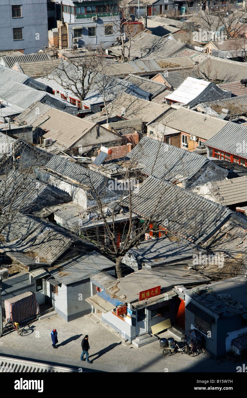 Hutong neighbourhood Beijing China Stock Photo - Alamy