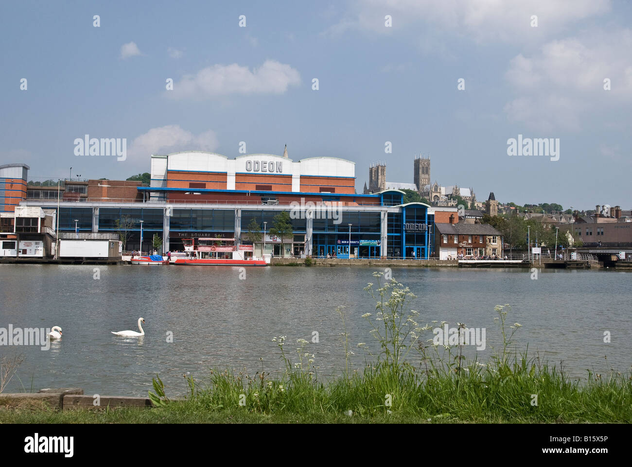 Brayford pool waterfront lincoln uk hi-res stock photography and images ...