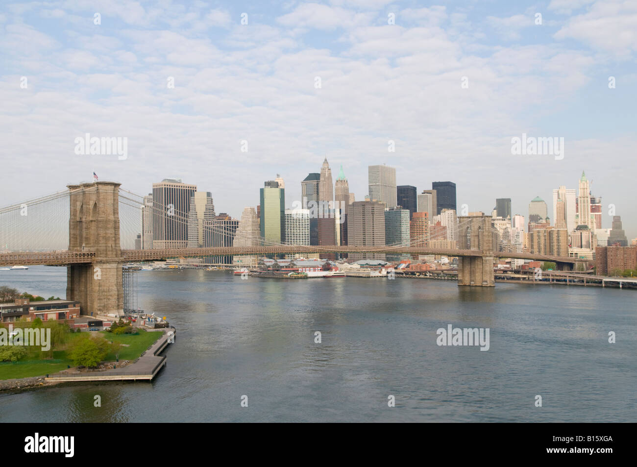 Caisson brooklyn bridge hi-res stock photography and images - Alamy