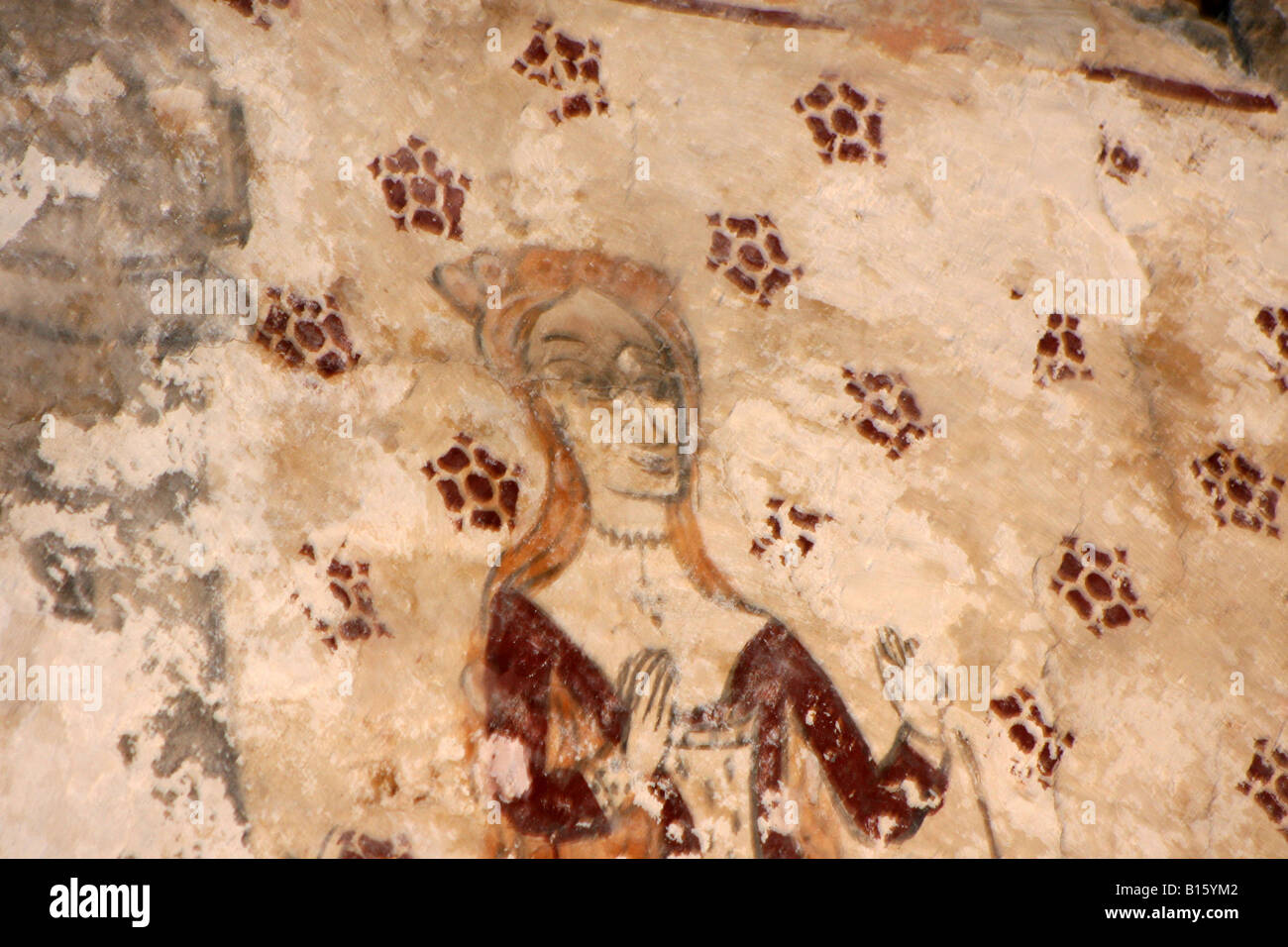Medieval wall painting hi-res stock photography and images - Alamy
