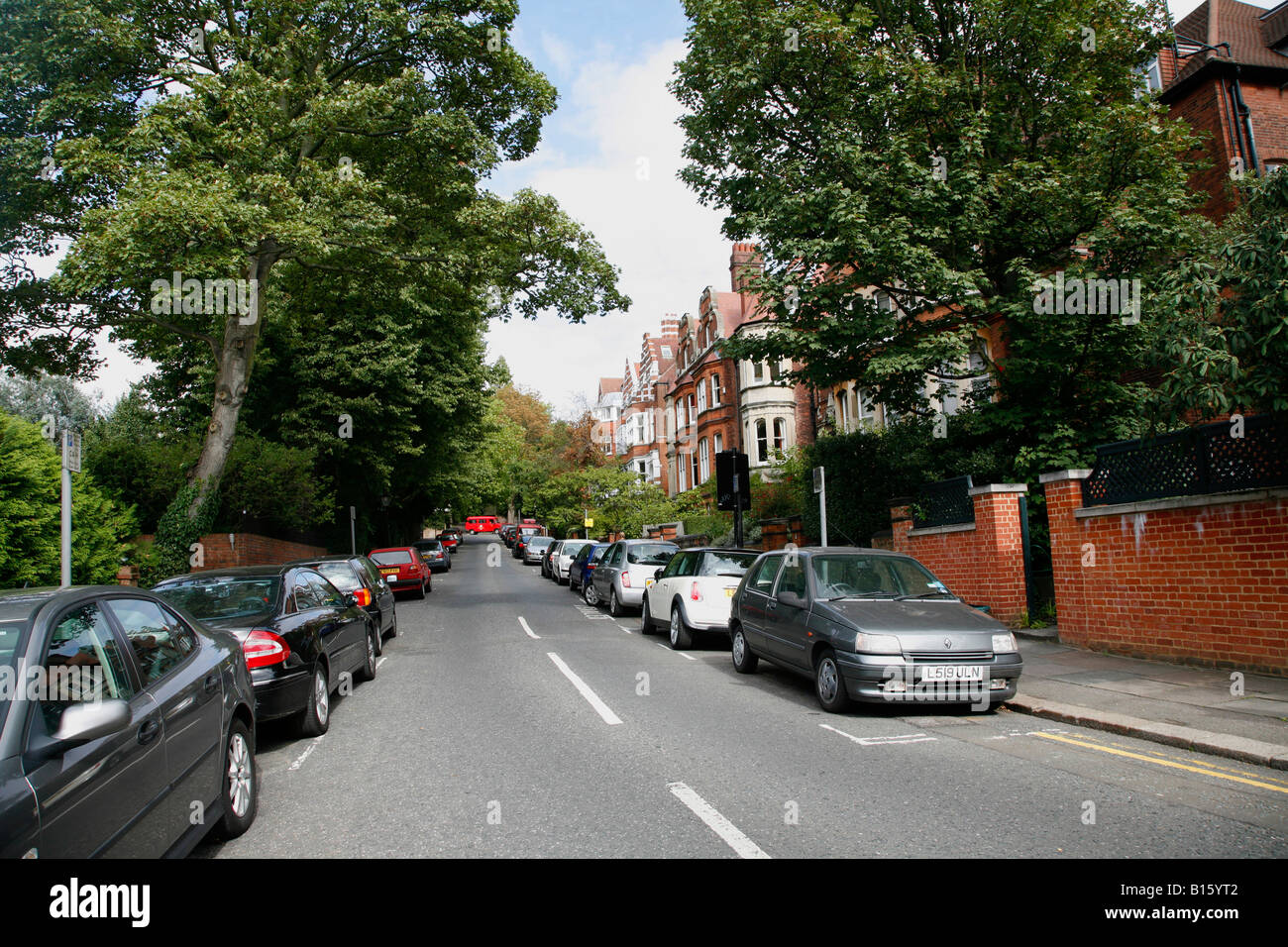 Frognal Gardens in Hampstead, London Stock Photo - Alamy