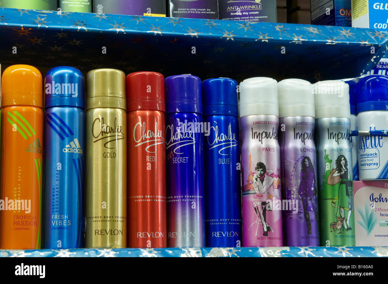 Deodorant store shelf hi-res stock photography and images - Alamy