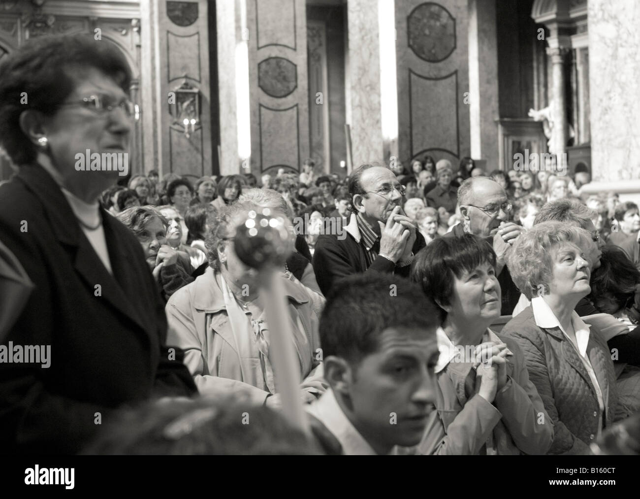 Crowd Of People Crying