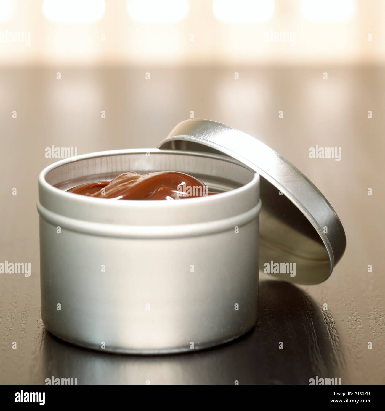 Chocolate cream, close-up Stock Photo - Alamy