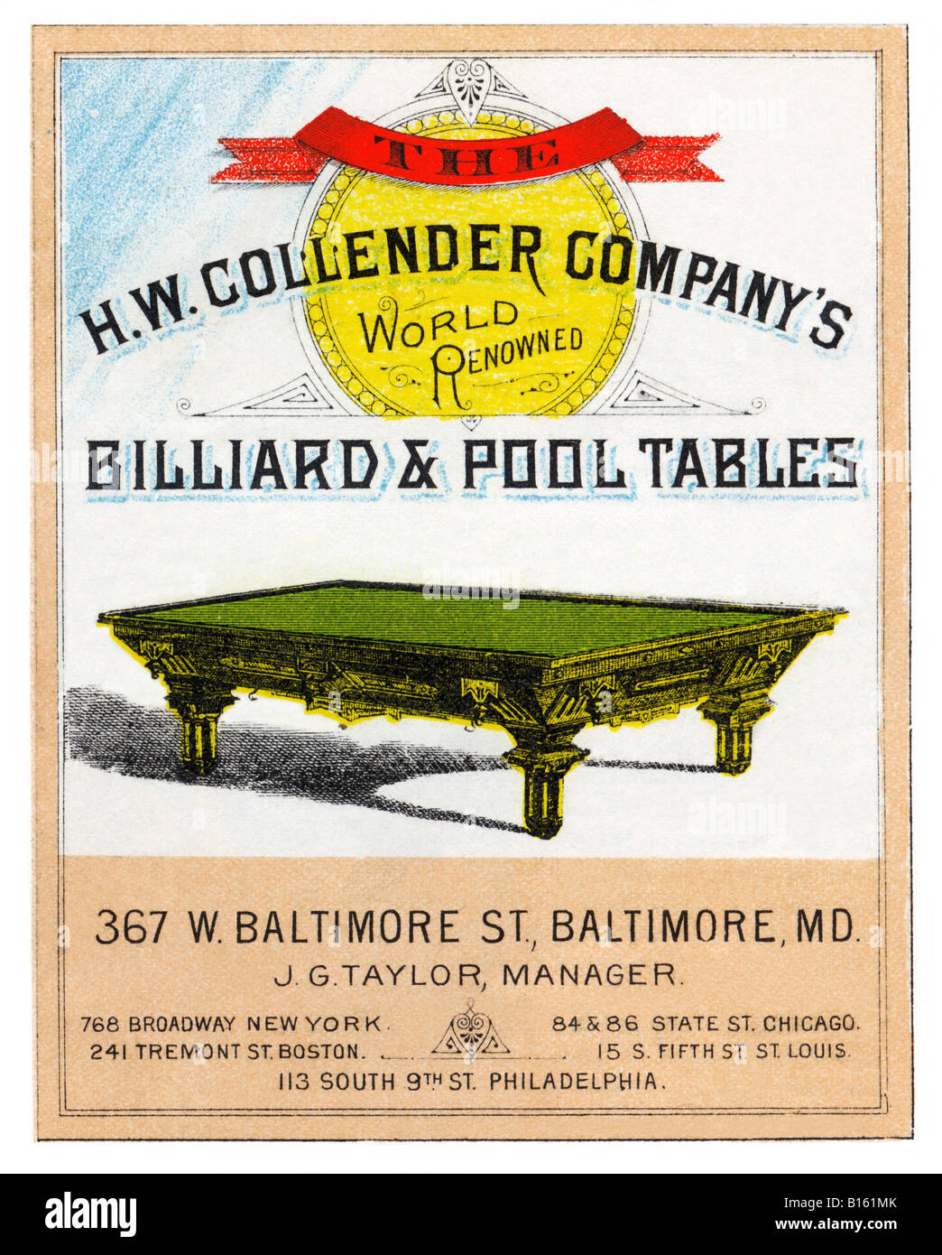 Pool table ad hi-res stock photography and images - Alamy