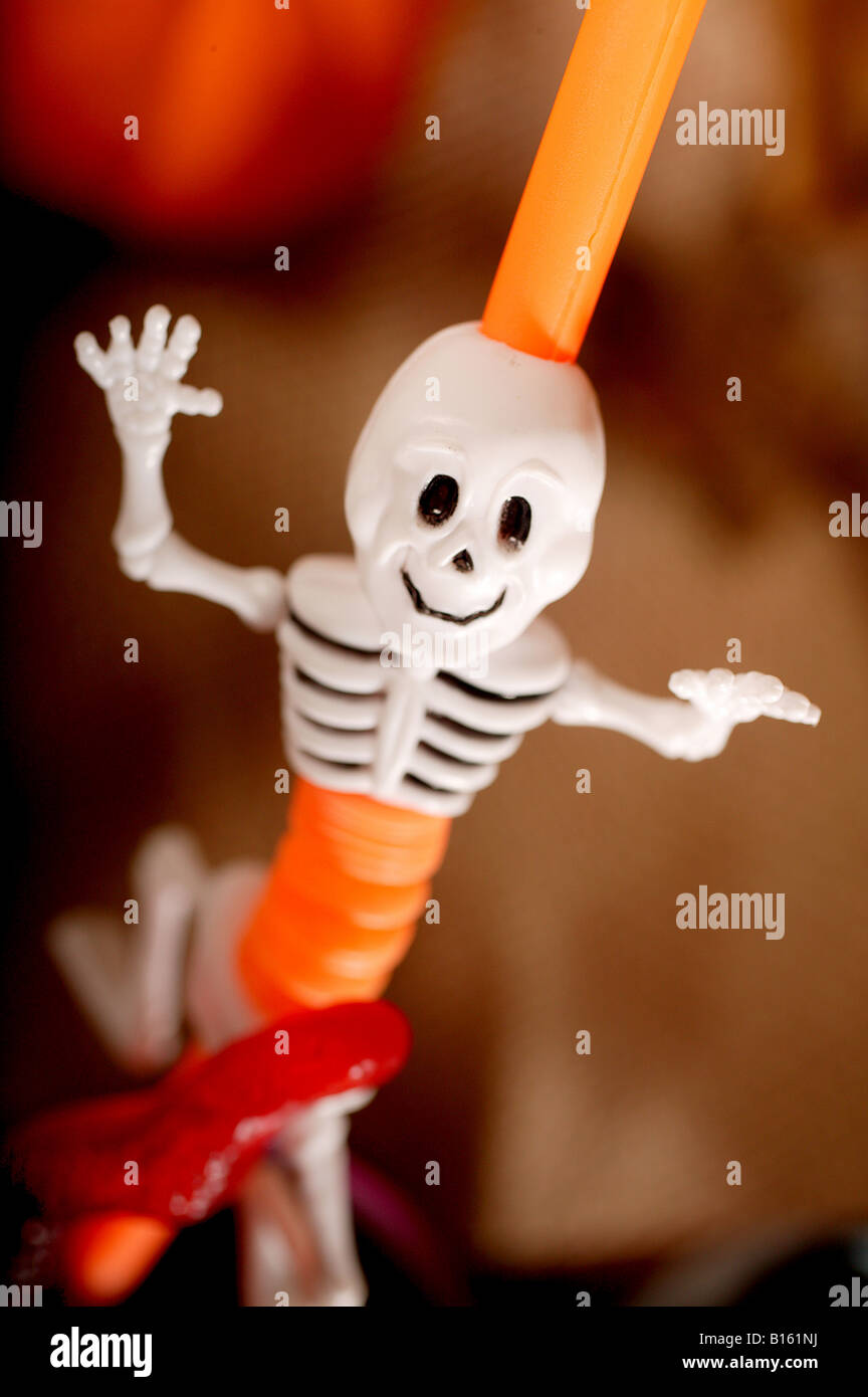 Skeleton with candy hi-res stock photography and images - Alamy